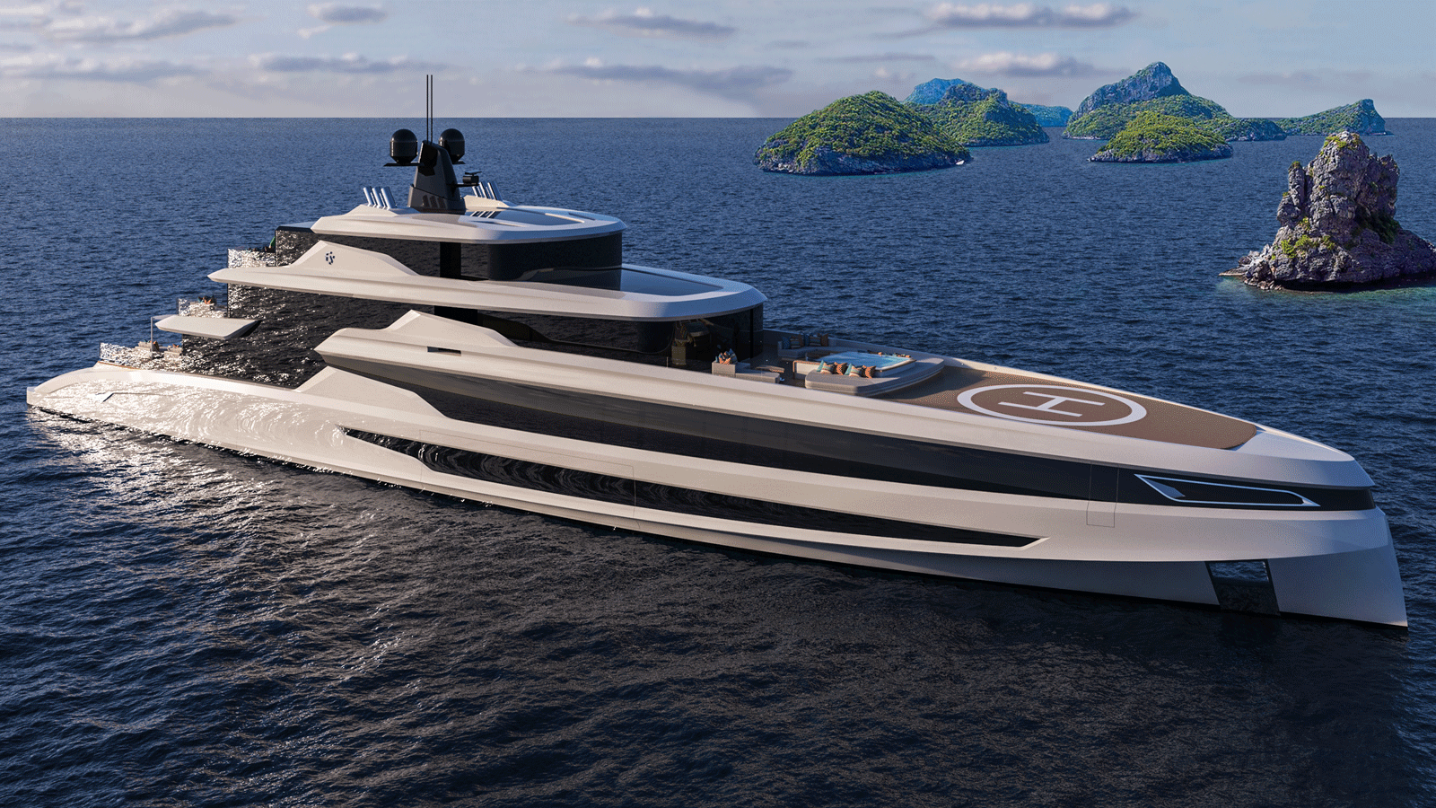 Fincantieri Yachts Reveals 70 Metre Yacht Concept Blanche